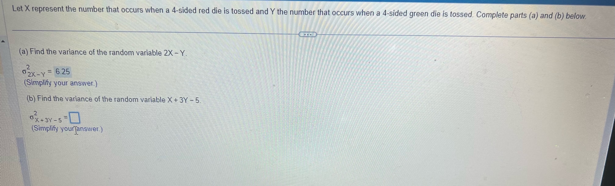 Solved Let X represent the number that occurs | Chegg.com