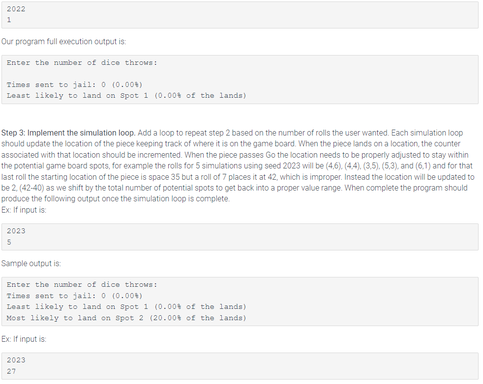 Solved 18.4 Project 4: Monte Carlo Simulation Summary Within | Chegg.com