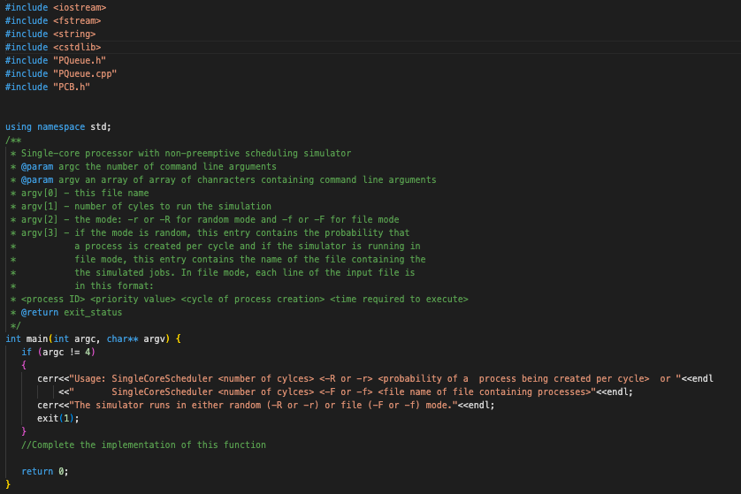 in C++ Please help me complete this | Chegg.com