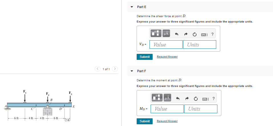 Solved Determine the internal normal force at point C. Take | Chegg.com