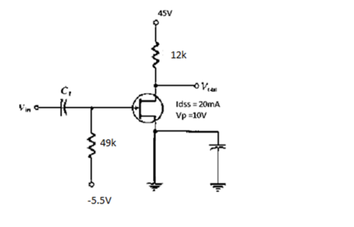 Solved What is the value of Vgs(off) and the value of Vgs in | Chegg.com
