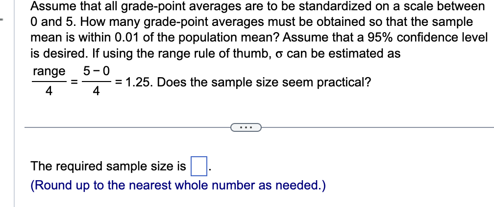 Solved Assume that all grade-point averages are to be | Chegg.com Solved Assume that all grade-point averages are to be | Chegg.com