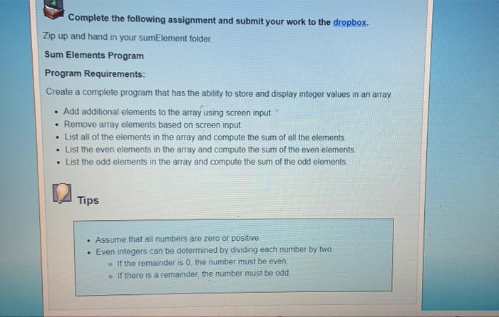 Solved Please create this program using Java and please use | Chegg.com
