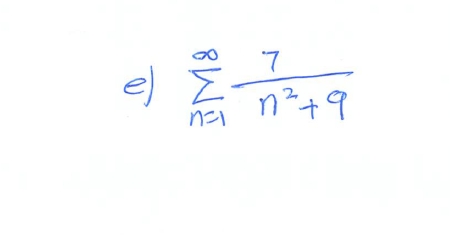 Solved 1. Show whether the infinite series converges or | Chegg.com