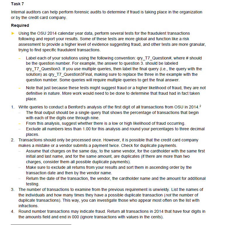 Solved Please help with Part VII Analytics Mindset | Chegg.com