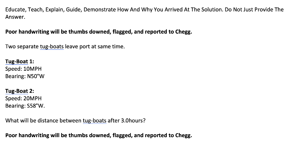 Solved Educate, Teach, Explain, Guide, Demonstrate How And | Chegg.com