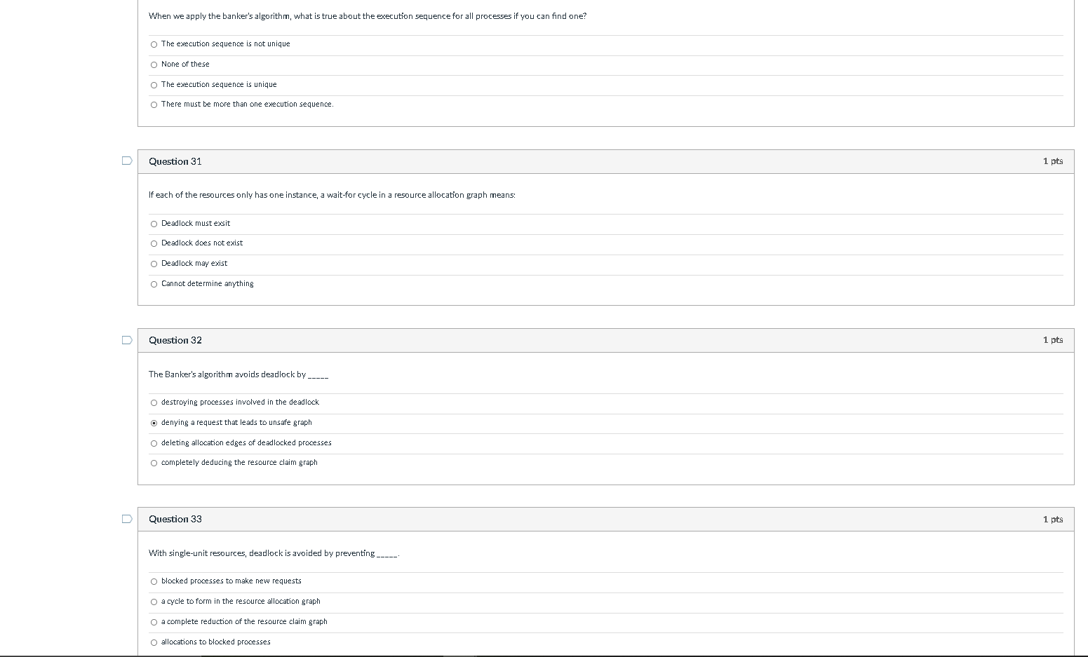 Solved When we apply the banker's algorithm, what is true | Chegg.com