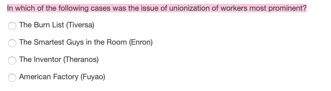 Solved In which of the following cases was the issue of | Chegg.com