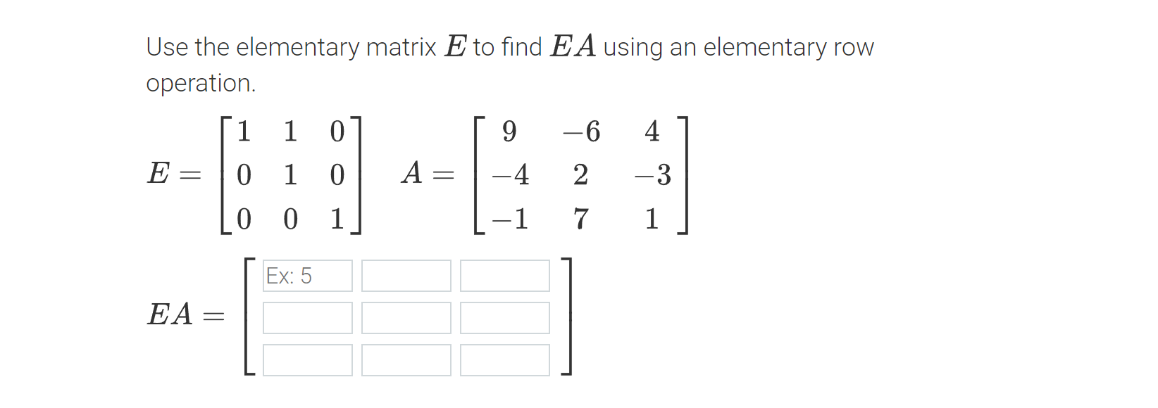 Solved AA−1=⎣⎡1−3−31−2−42−3−8⎦⎤=[]Use the elementary matrix | Chegg.com