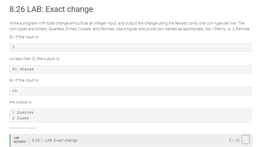 Solved Hello! Could someone please help me with this code in | Chegg.com