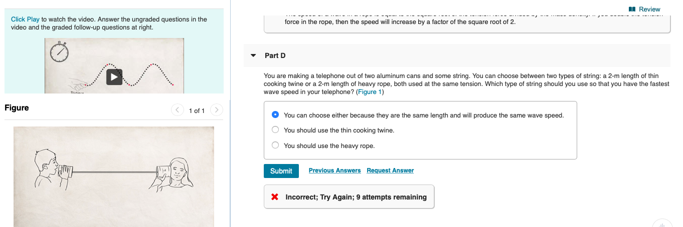 Solved Review Click Play to watch the video. Answer the | Chegg.com