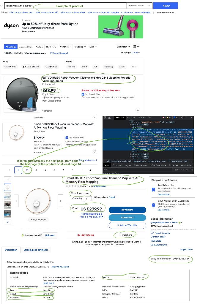 Solved Python Web scraping on Ebay with BeautifulSoup I | Chegg.com