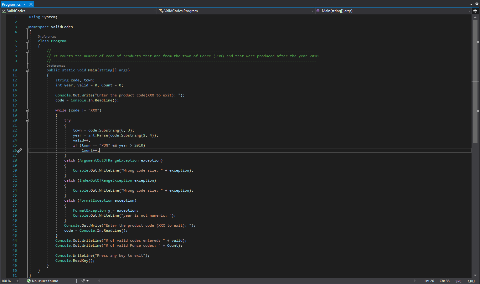 Solved Using Visual Studio Console App (.NET framework) | Chegg.com