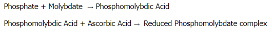 Solved Phosphate + Molybdate → Phosphomolybdic Acid | Chegg.com