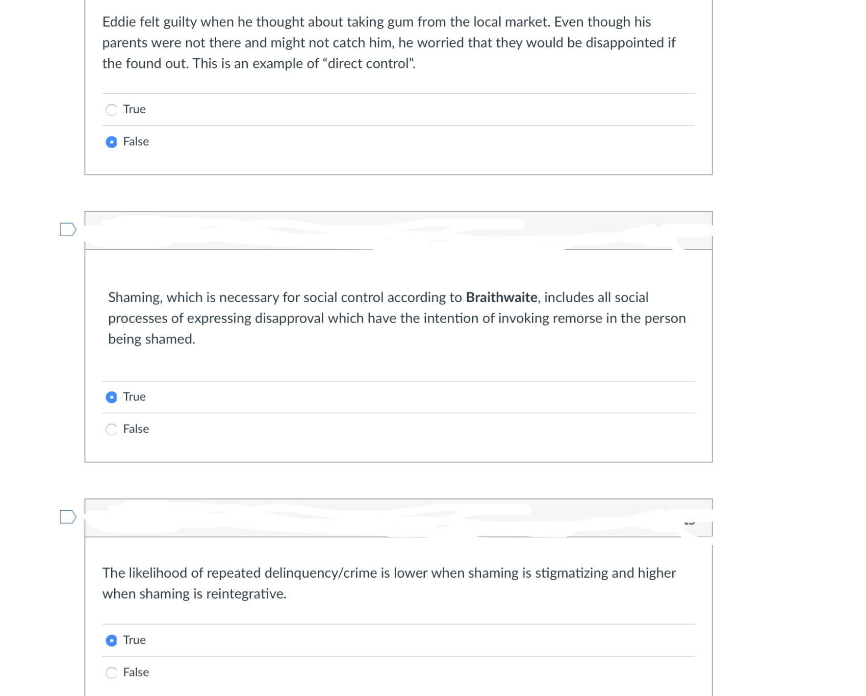 A key aspect of Sherman's Defiance Theory is the fact | Chegg.com