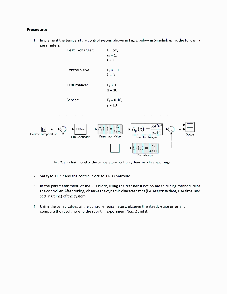 MATLAB: Proportional-plus-Integral-plus-Derivative | Chegg.com