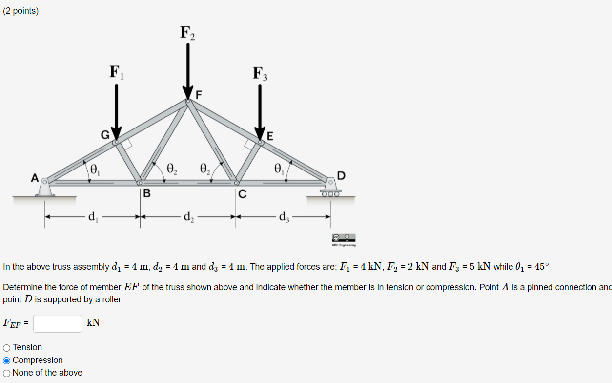 Solved (2 points) F2 F F3 F e 02 02 Ꮎ . A D B с 000 d UBC | Chegg.com