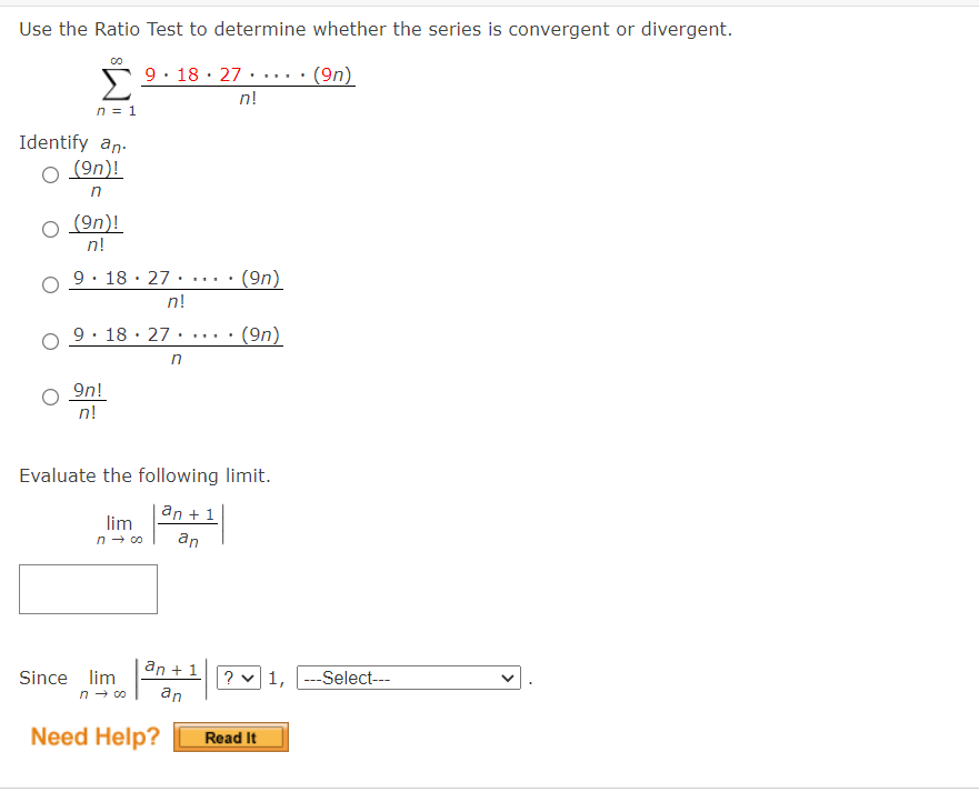 Solved Use the Ratio Test to determine whether the series is | Chegg.com