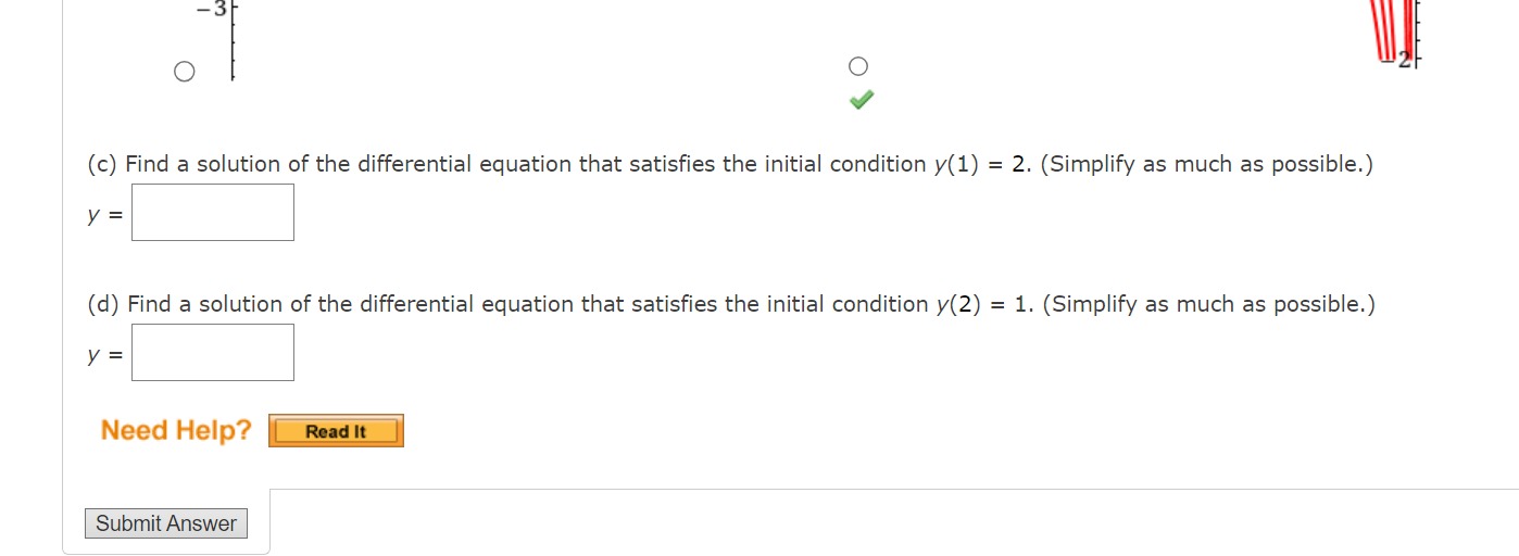 Solved (a) Show that every member of the family of functions | Chegg.com