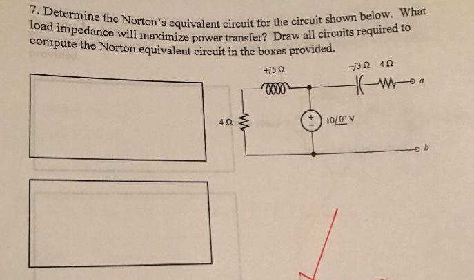 Solved Question 8: Apply Draw both circuits used provided. | Chegg.com Solved Question 8: Apply Draw both circuits used provided. | Chegg.com