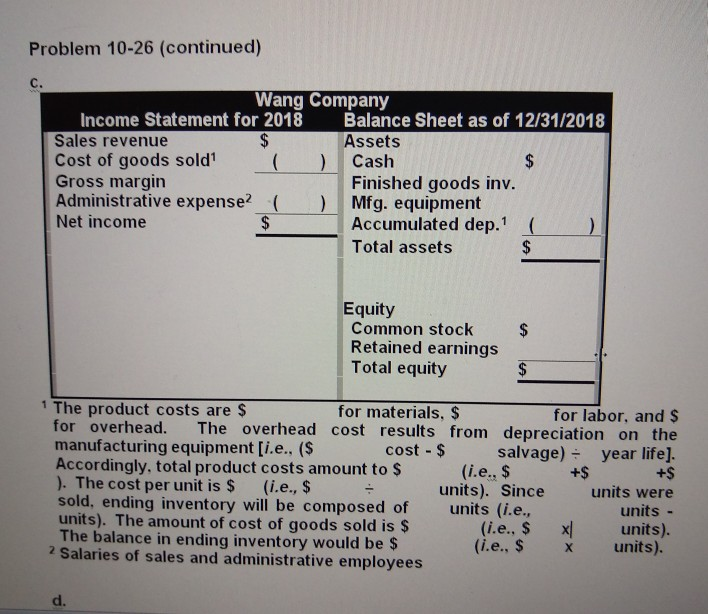 Solved a GAAP P-based income statement ation as to why the | Chegg.com