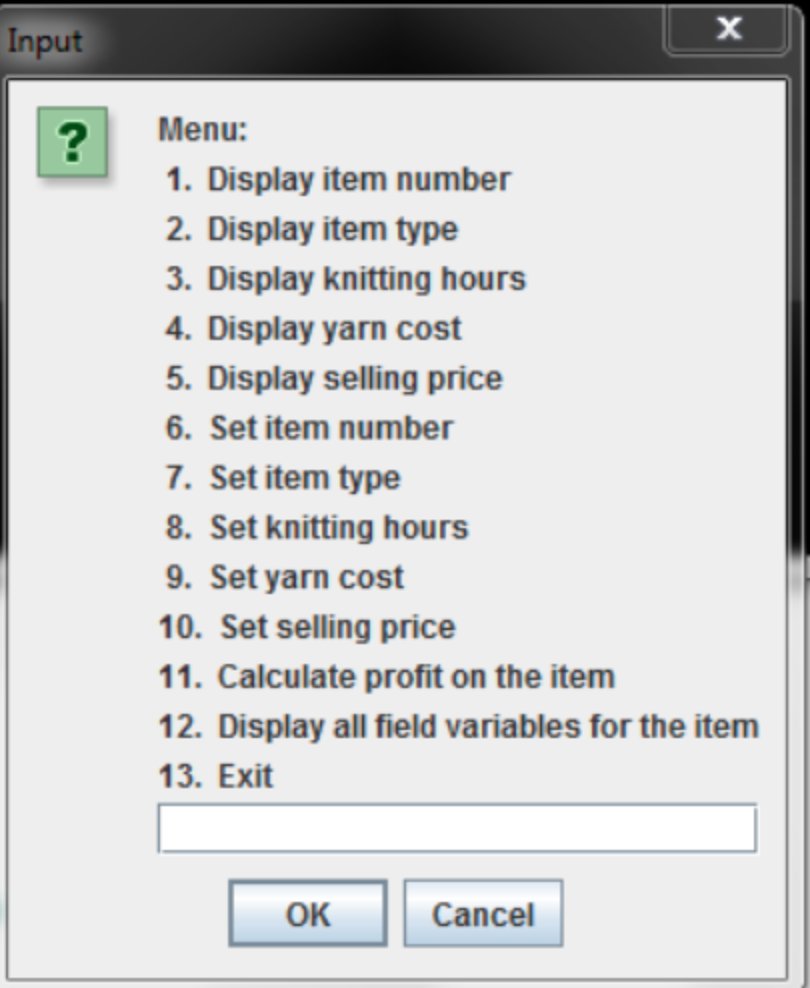 Solved JAVA FINAL PROJECT. I NEED A CODE FOR THIS | Chegg.com