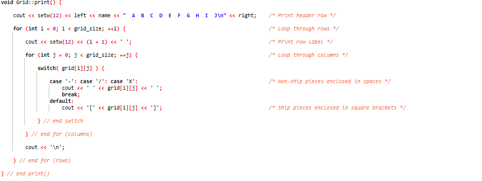 Solved C++ BATTLESHIP GAME FILL THE PLACES THAT SAYS INSERT | Chegg.com