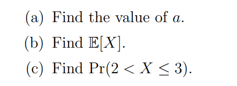 Solved A random variable has a pdf given by | Chegg.com