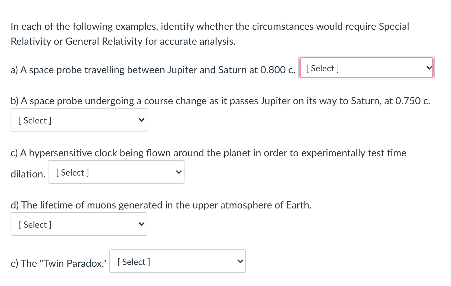 Solved In each of the following examples, identify whether | Chegg.com