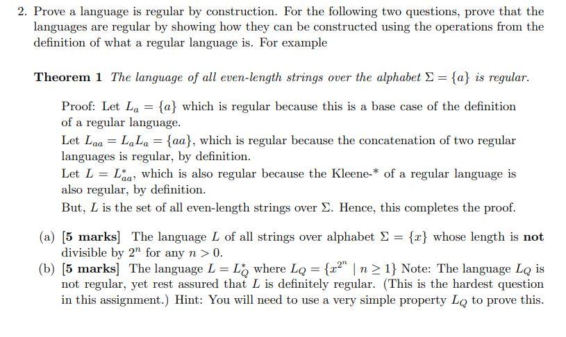 Solved Dfas And Nfas Question Deterministic Finite Automata