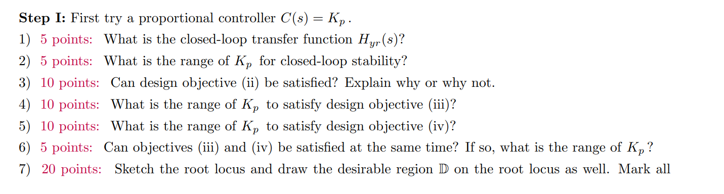 Solved Figure 1: Unity-Feedback System- Use correct labeling | Chegg.com