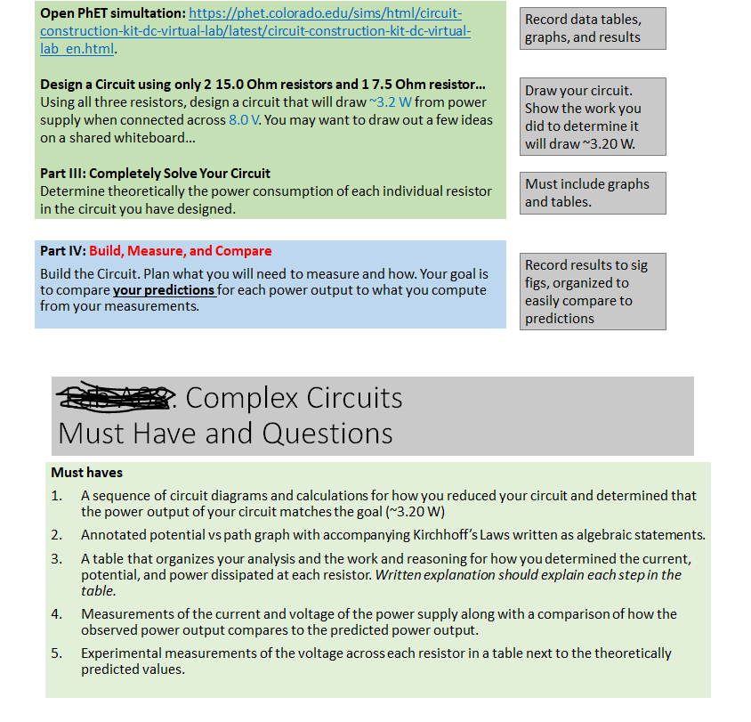 Solved Open PhET simultation: | Chegg.com