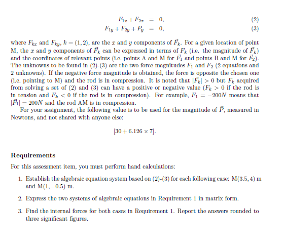 Solved Introduction Consider the planar truss shown in | Chegg.com