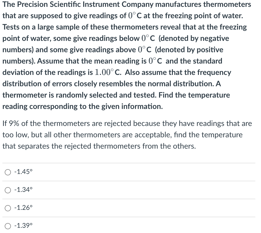 Solved The Precision Scientific Instrument Company | Chegg.com