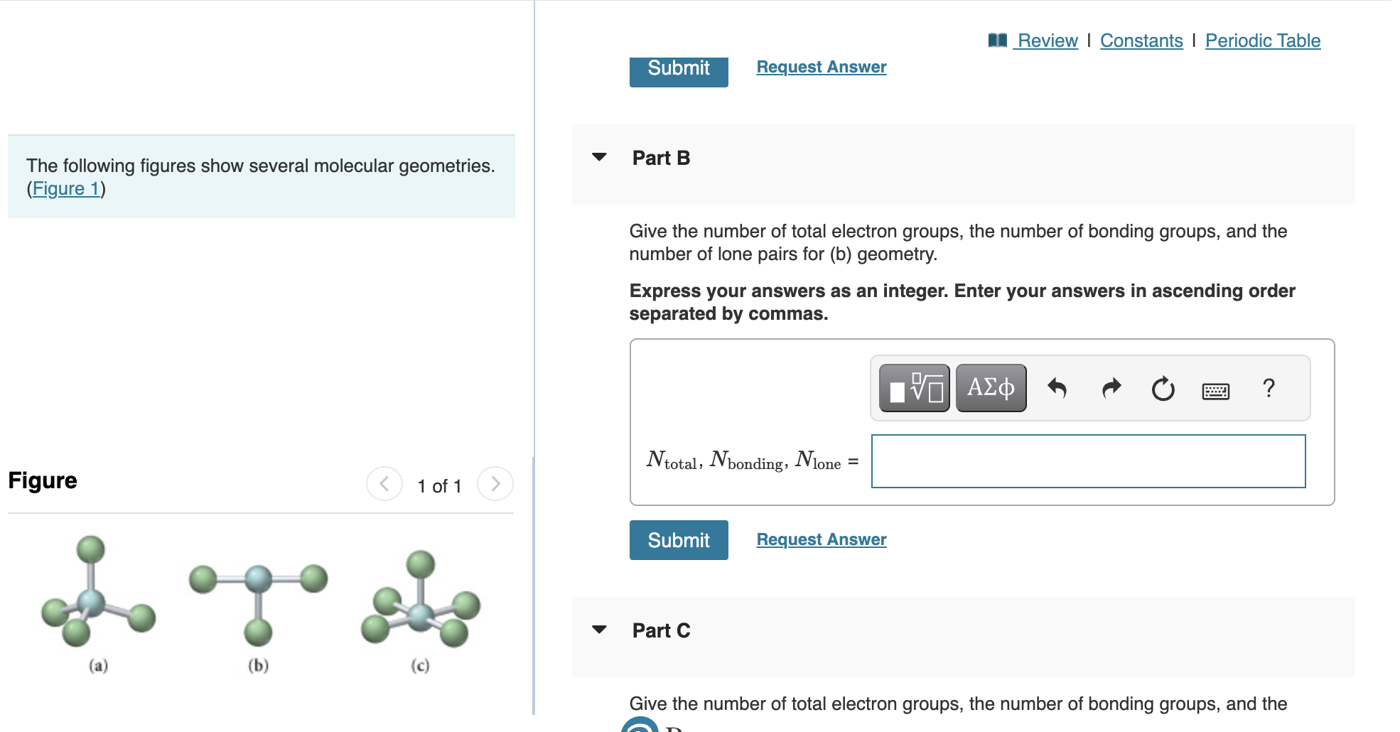 Solved The following figures show several molecular | Chegg.com