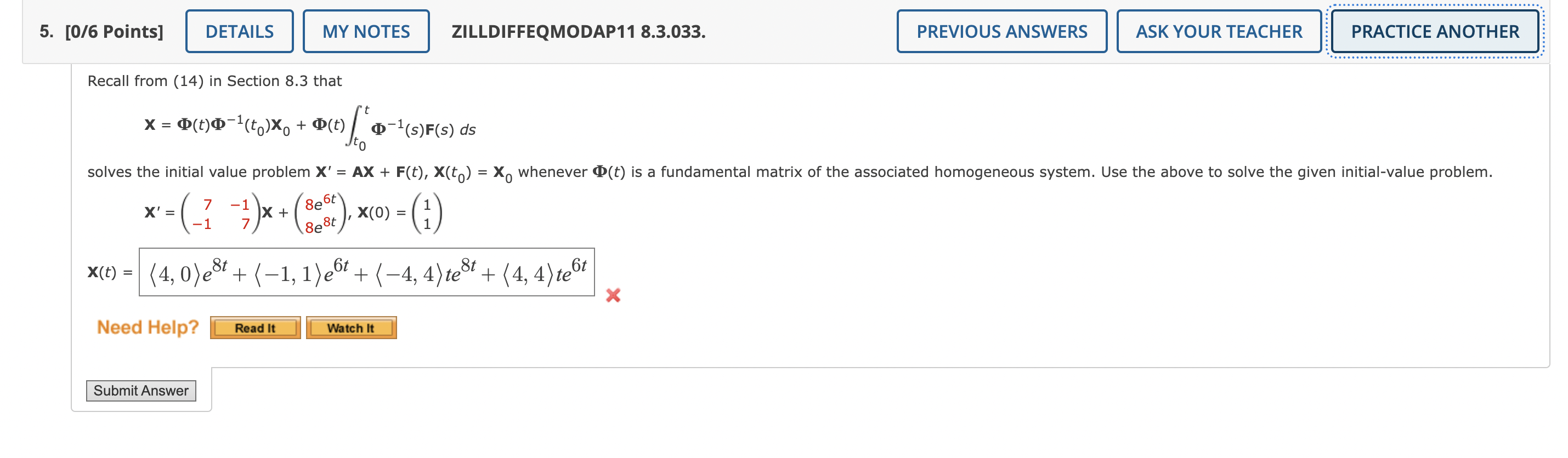Solved Recall from (14) ﻿in Section 8.3 | Chegg.com