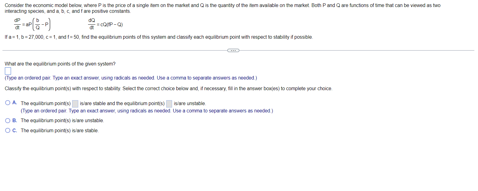 Solved Question content area top Part 1 Consider the | Chegg.com