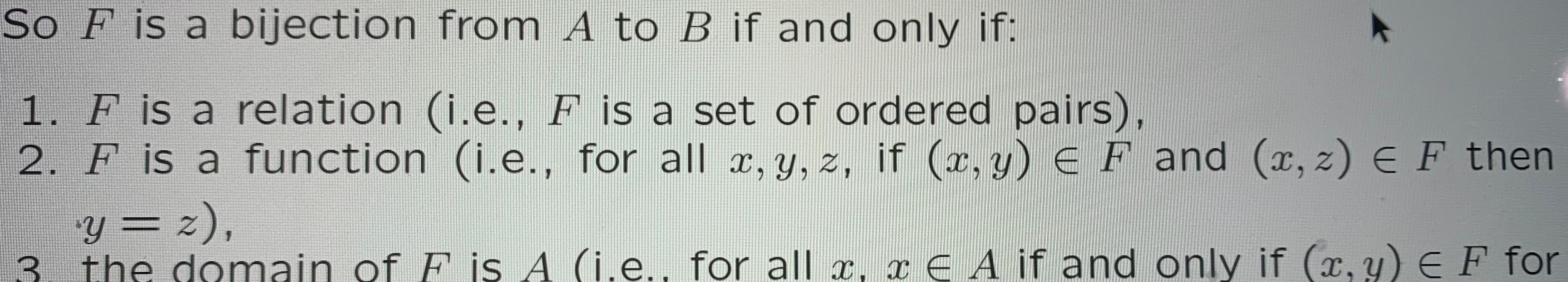 Solved Problem 1. Prove that 0 is a bijection from 0 to 0. | Chegg.com