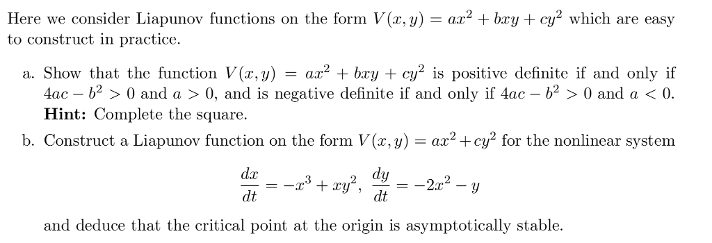 Solved 2 + bxy + cy2 which are easy Here we consider | Chegg.com