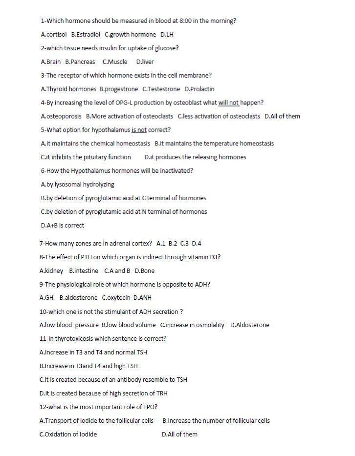 Solved please answer all the following questions (just the | Chegg.com