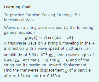 Solved Learning Goal: To practice Problem Solving Strategy | Chegg.com
