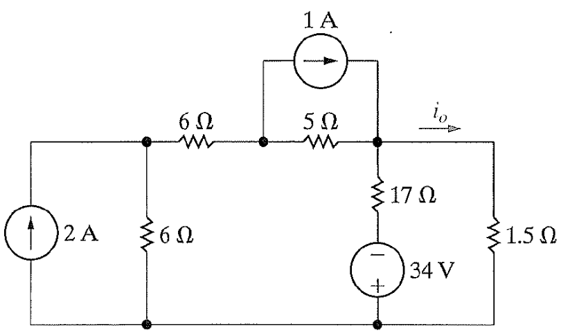 Solved 2) Use the source exchange technique to calculate the | Chegg.com