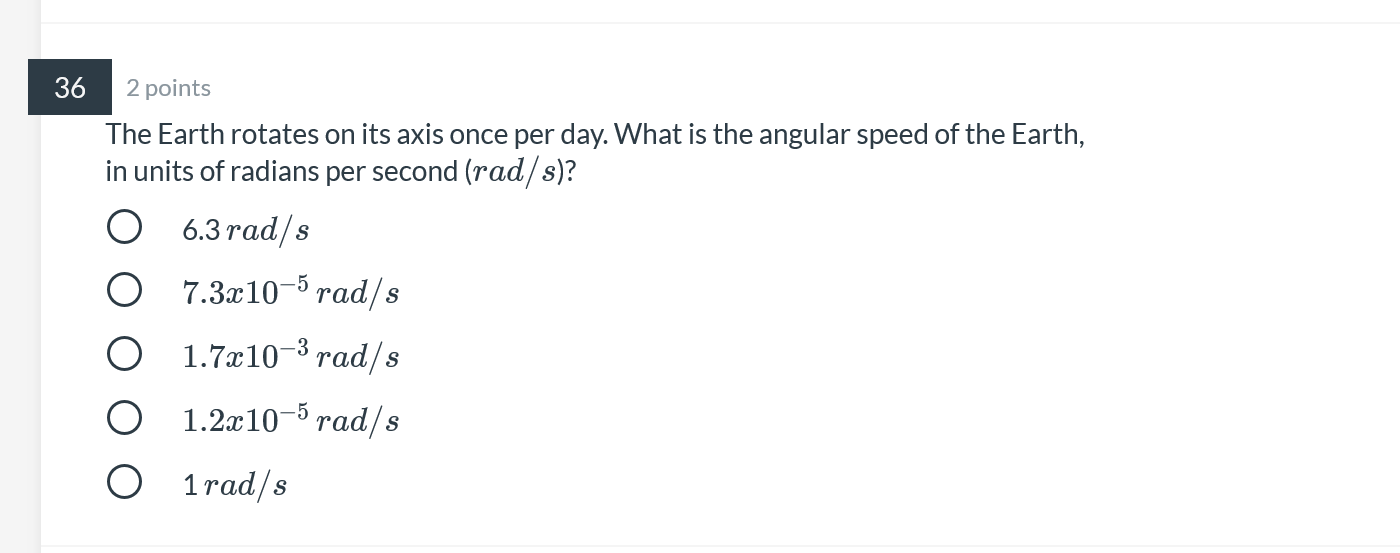 What Is The Angular Velocity Of Earth In Rad S - The Earth Images ...