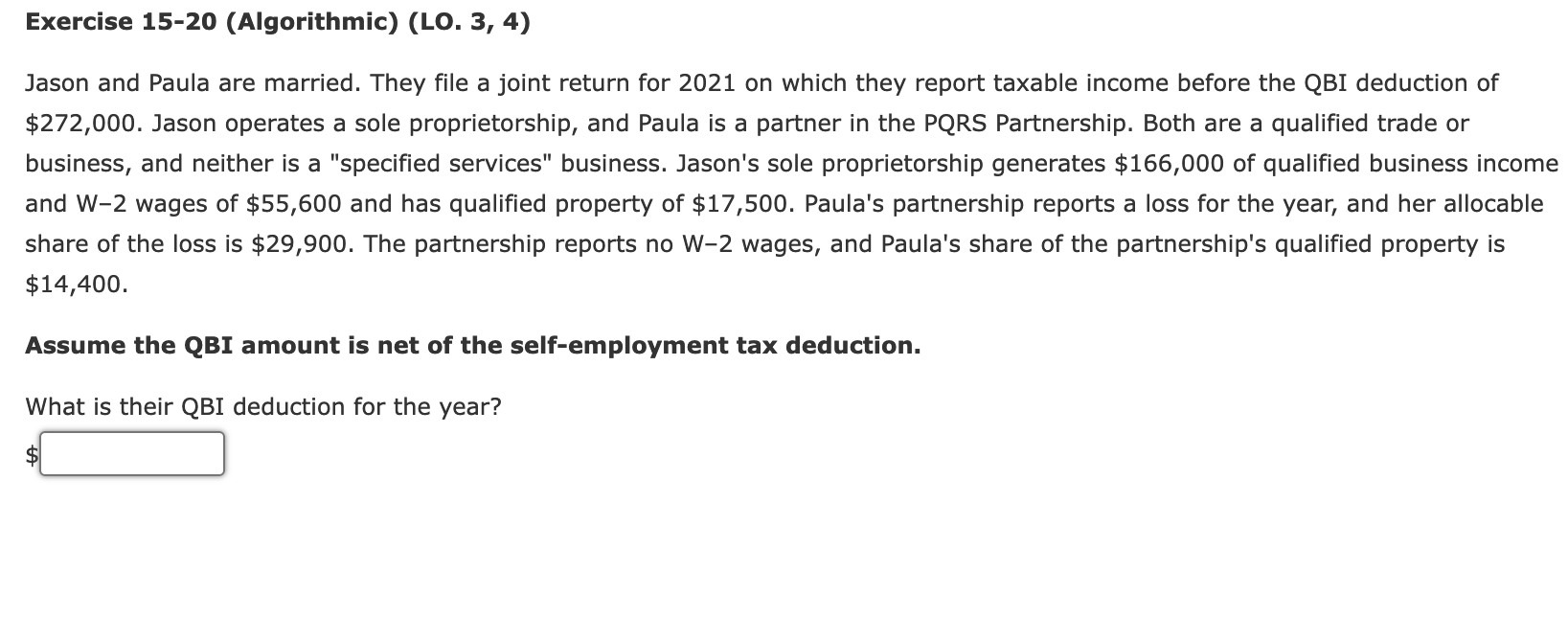 Solved Exercise 15-20 (Algorithmic) (LO. 3, 4) Jason and | Chegg.com