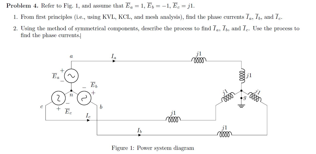 Solved Problem 4. Refer to Fig. 1 , and assume that | Chegg.com