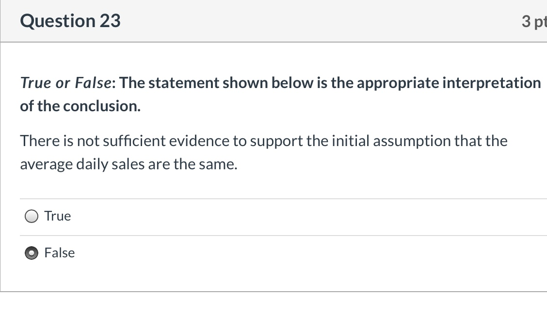 Solved Use the following scenario to answer the next three | Chegg.com