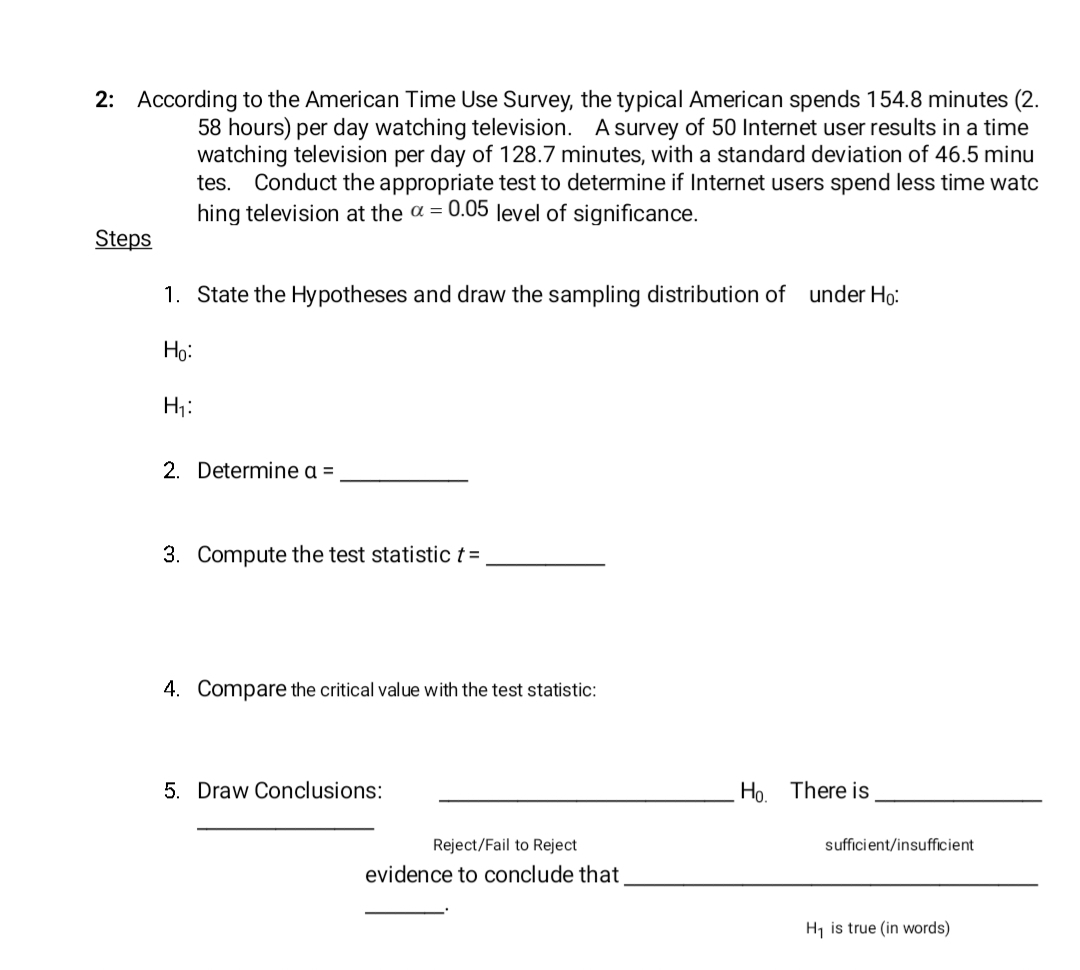 Solved 2: According to the American Time Use Survey, the | Chegg.com
