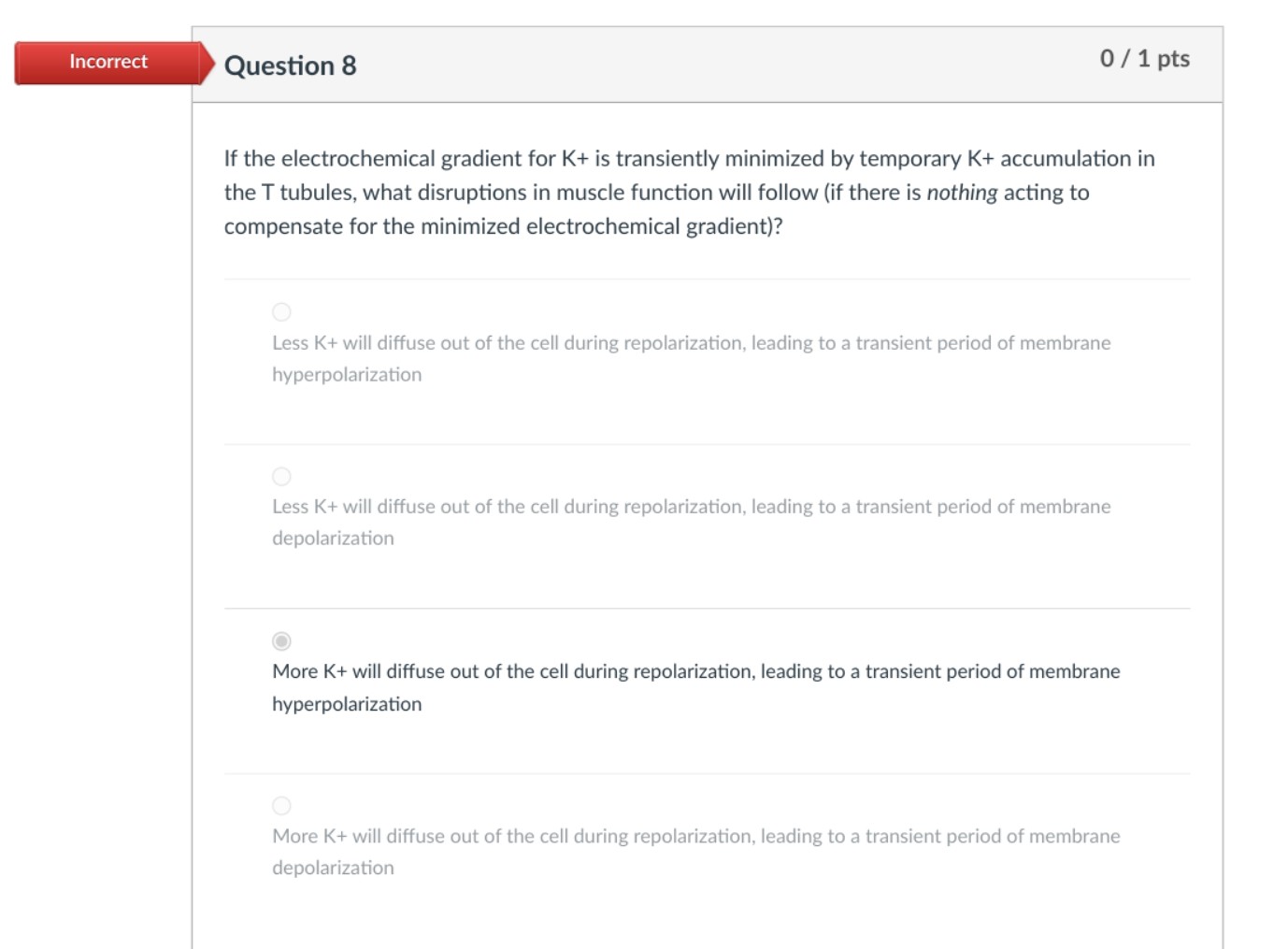 Solved IncorrectQuestion 801 ﻿ptsIf the electrochemical | Chegg.com