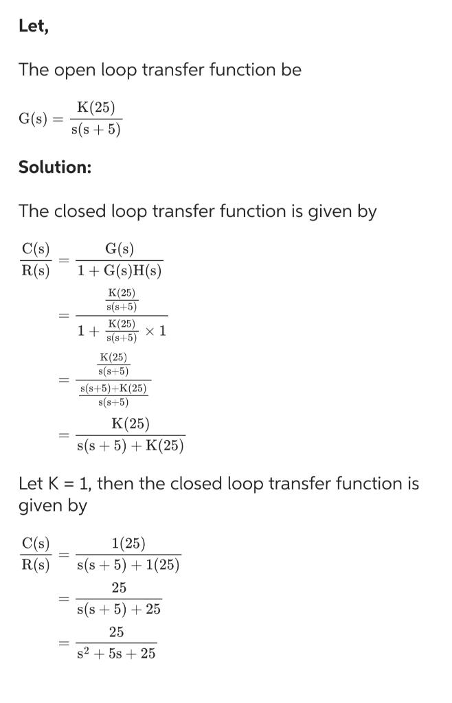 Solved Task 1 Basic Control System Co1 10 Marks Briefly 