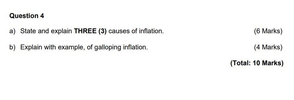 Solved Question 4 a) State and explain THREE (3) causes of | Chegg.com